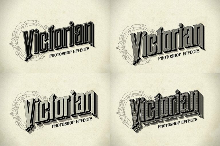 Photoshop Victorian Styles – MasterBundles