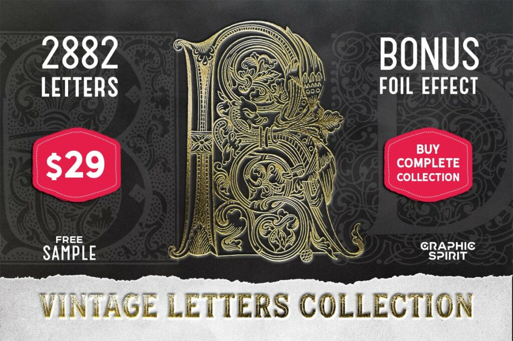 Vintage Letter K Vector And PNG – MasterBundles