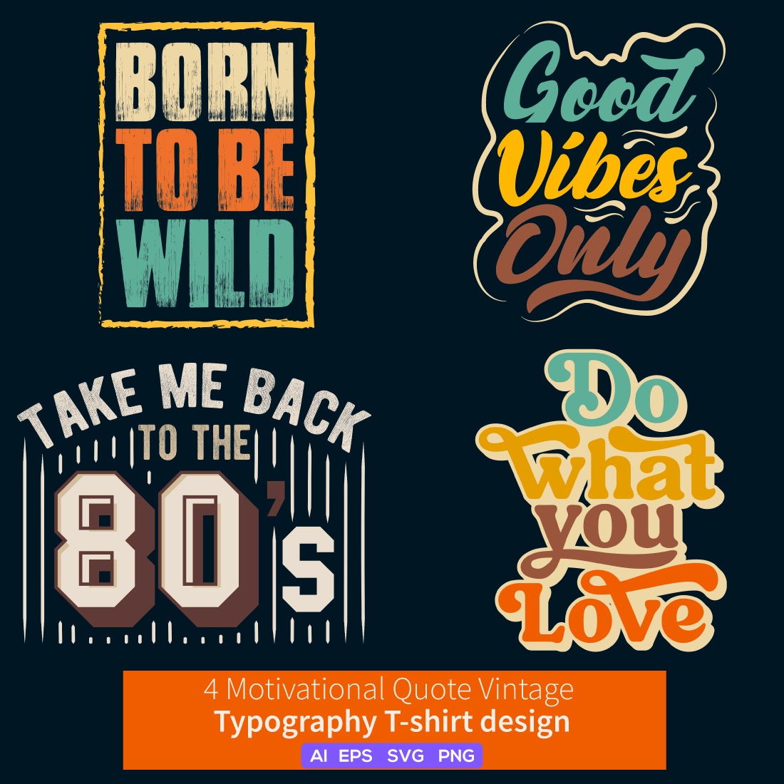 10 Best Typography T-Shirt Designs Bundle - MasterBundles
