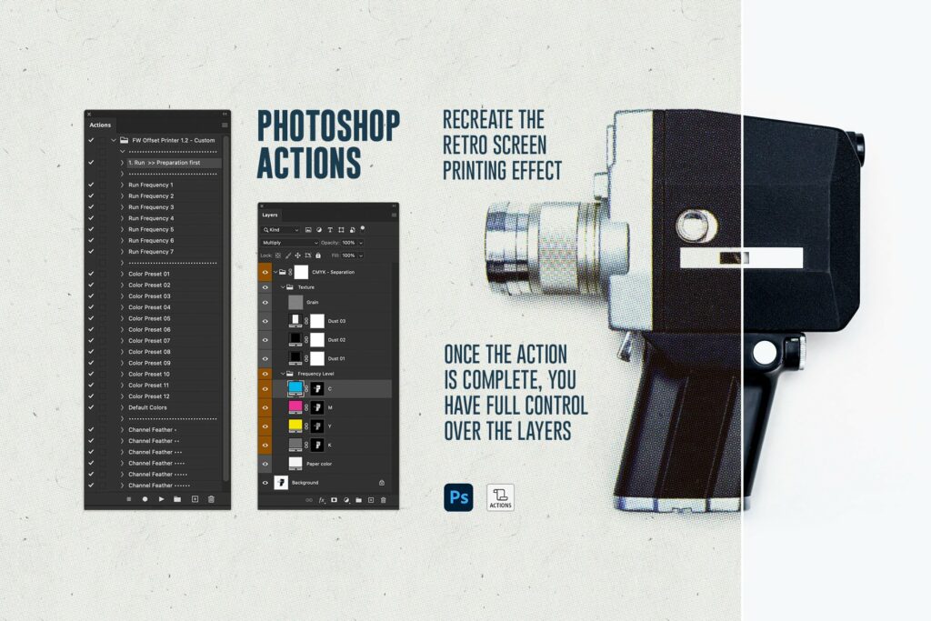 Vintage Offset Printer – MasterBundles