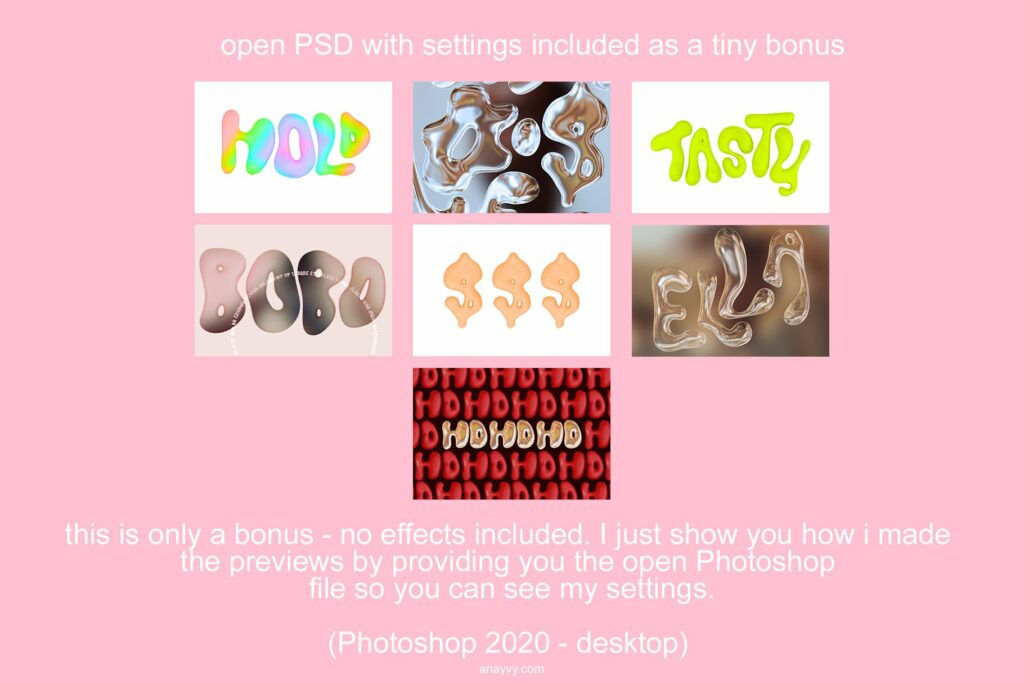 ok cool, metallic bubble font duo – MasterBundles