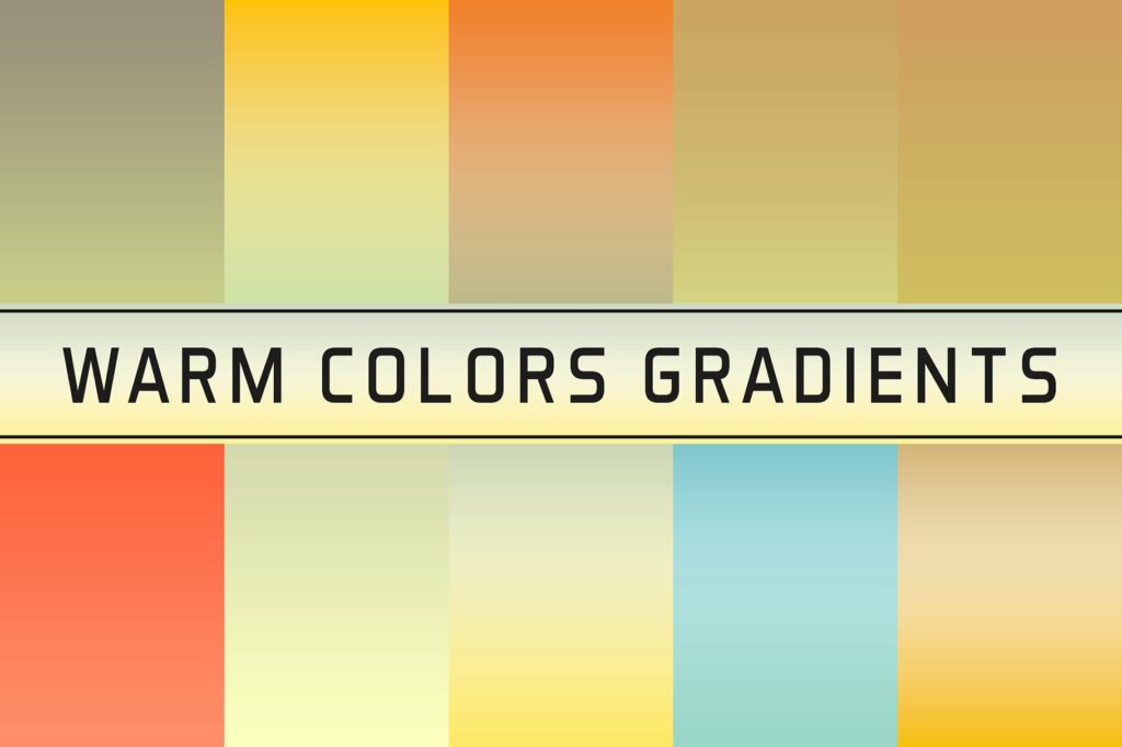 Warm Colors Gradients – MasterBundles