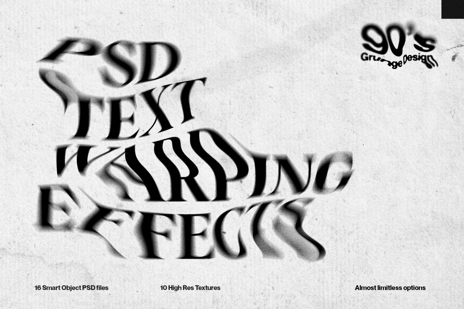 Warped Photoshop Text Effects – MasterBundles