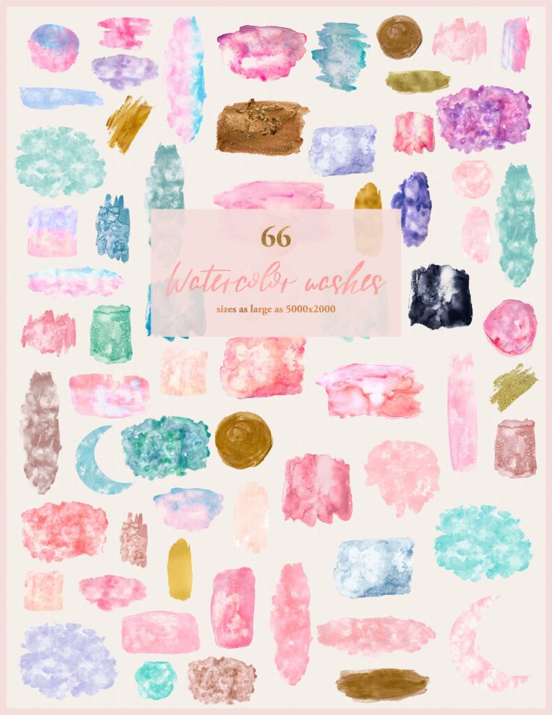 Watercolor Textures kit – MasterBundles