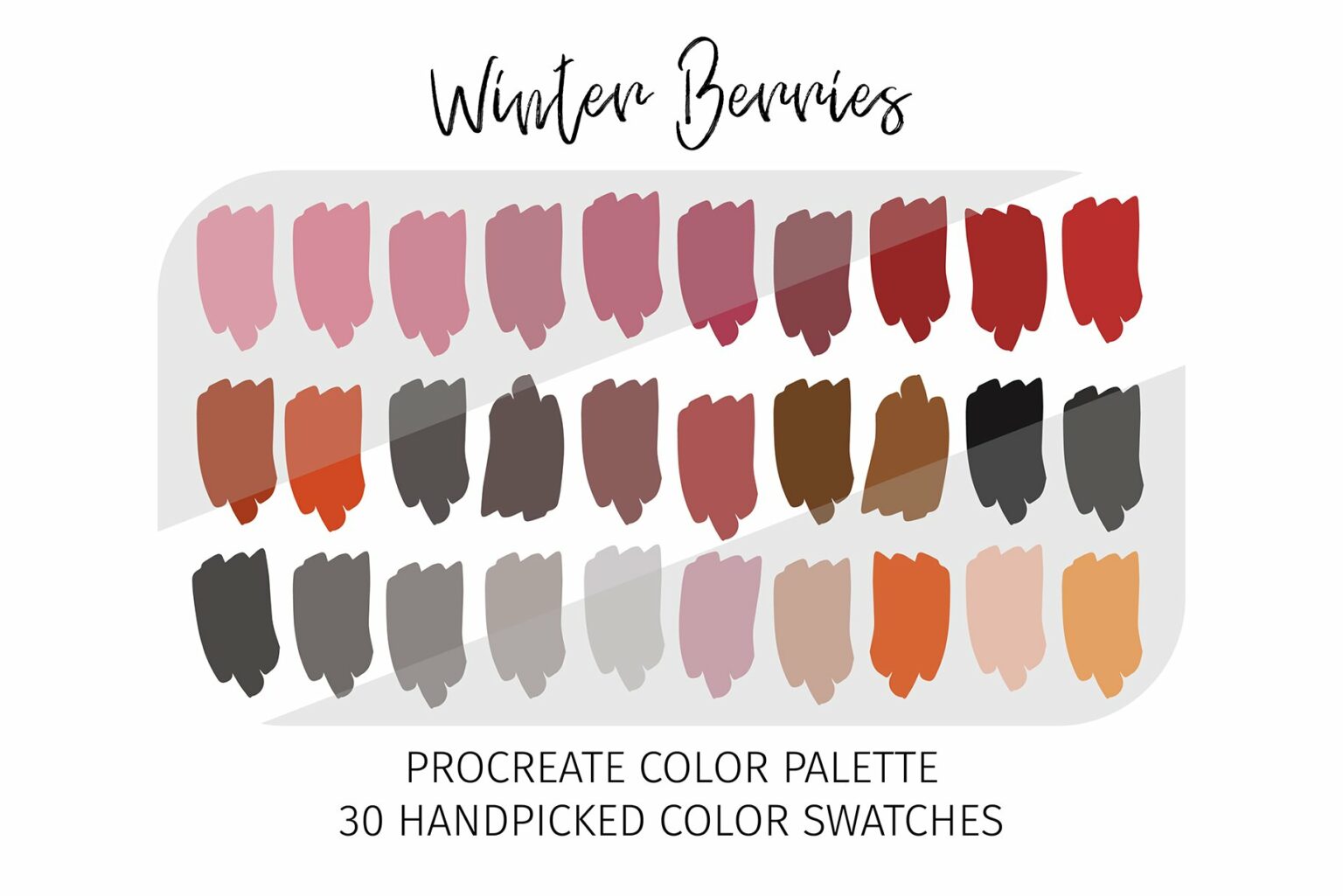 Procreate Winter Color Palettes – MasterBundles