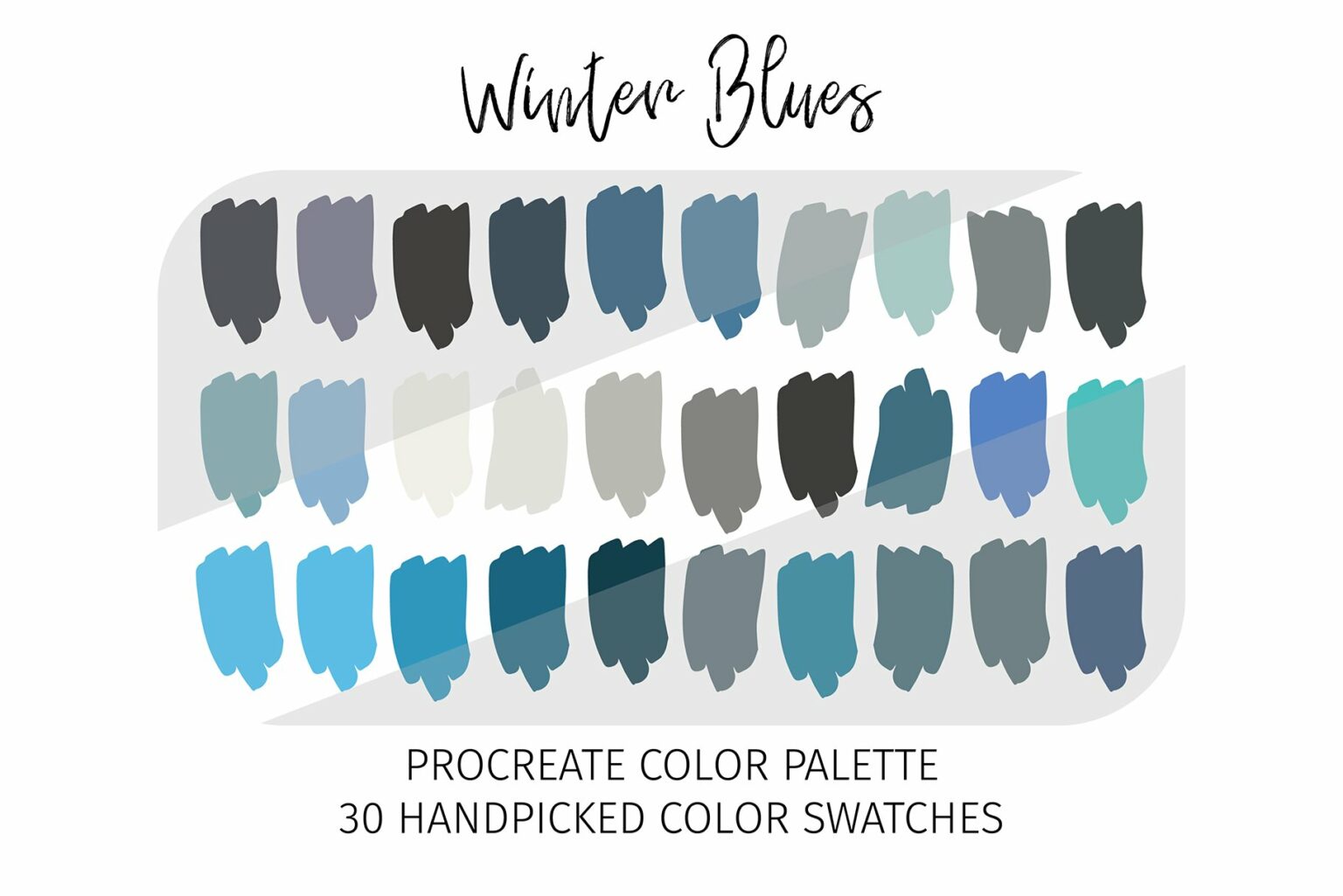 Procreate Winter Color Palettes – MasterBundles