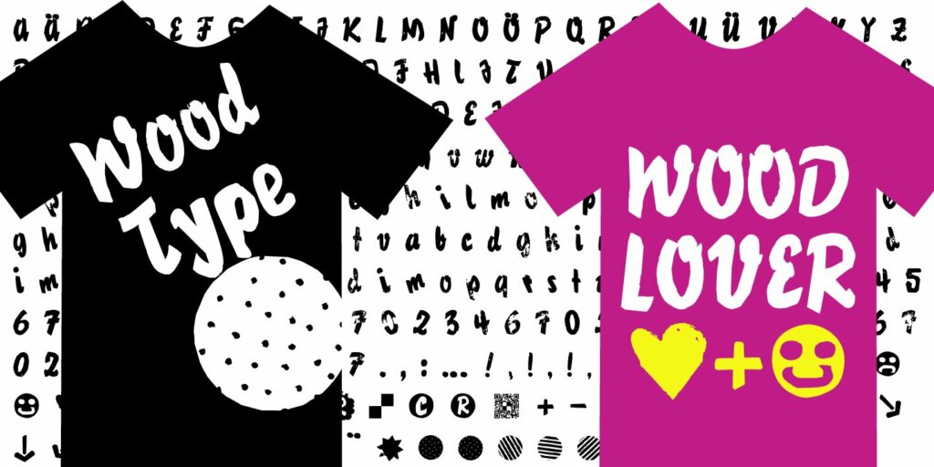 FONT | Wood Type DIY – MasterBundles