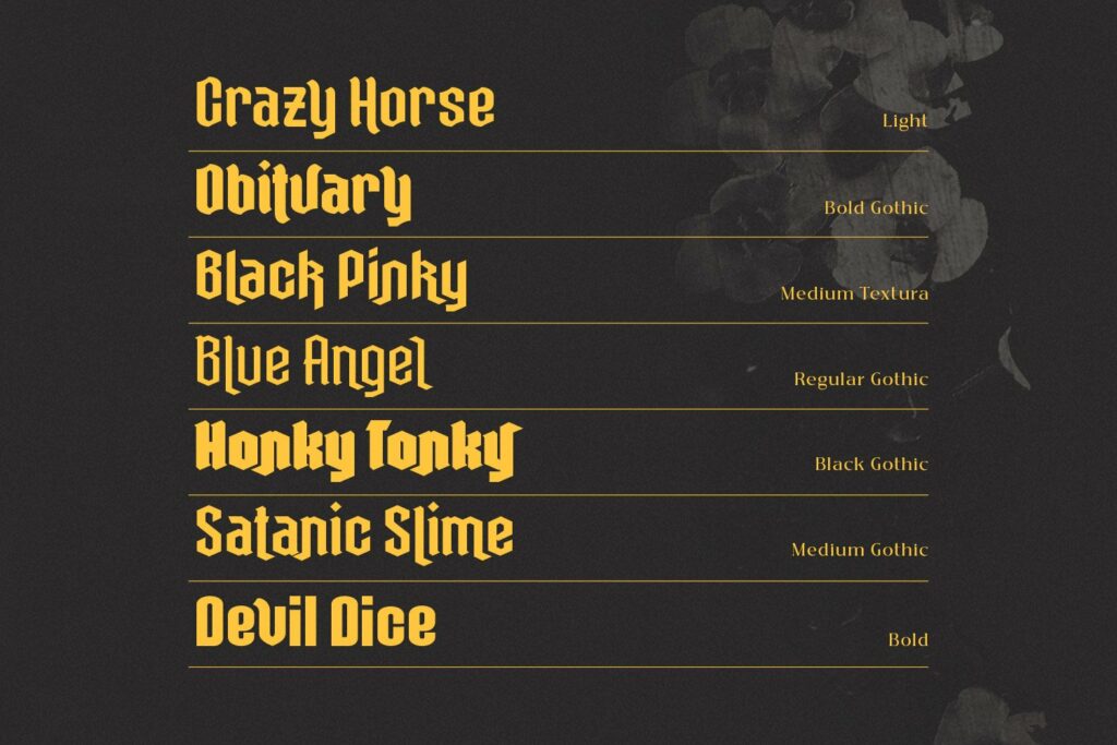 Raven Hell - Variable Gothic Font – MasterBundles