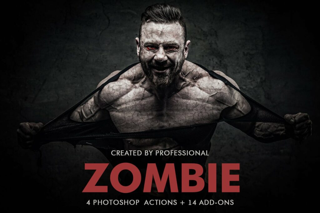 Zombie Photoshop Actions – MasterBundles