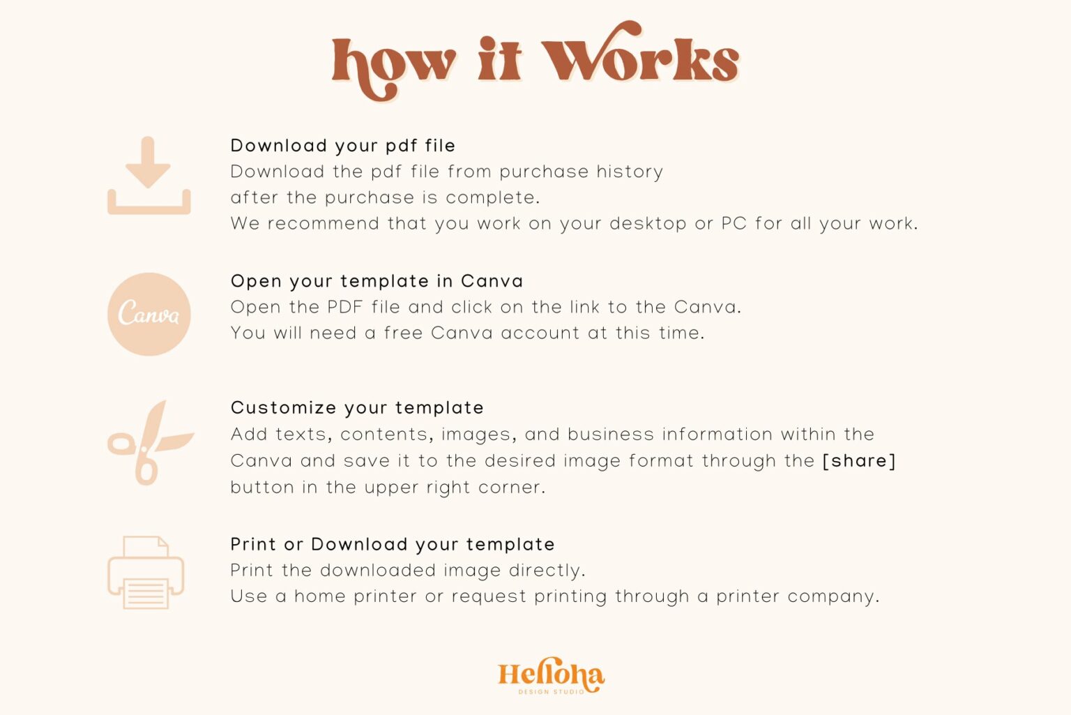 Invoice & Order form Template Canva – MasterBundles
