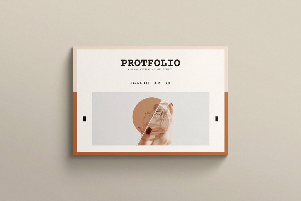 Minimal Portfolio Template Landscape – MasterBundles