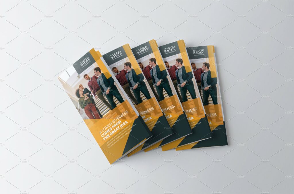 Corporate Tri-Fold Brochure Layout – MasterBundles