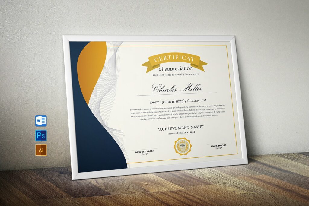 Certificate – MasterBundles