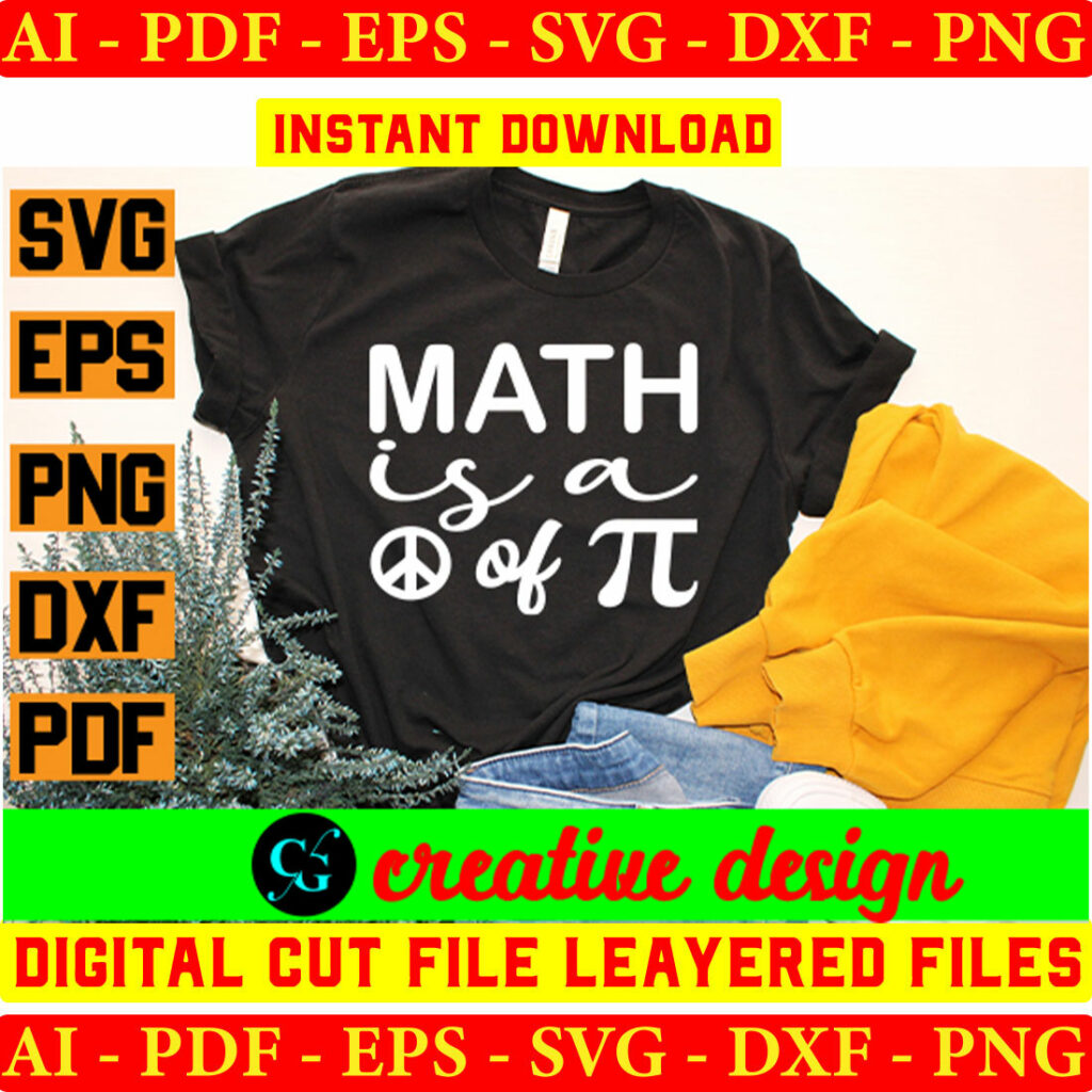 Pi Day Bundle SVG Files Vol-02 - MasterBundles