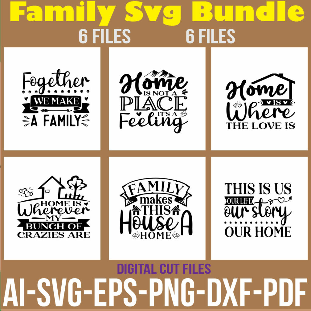 Family Svg Bundle - MasterBundles