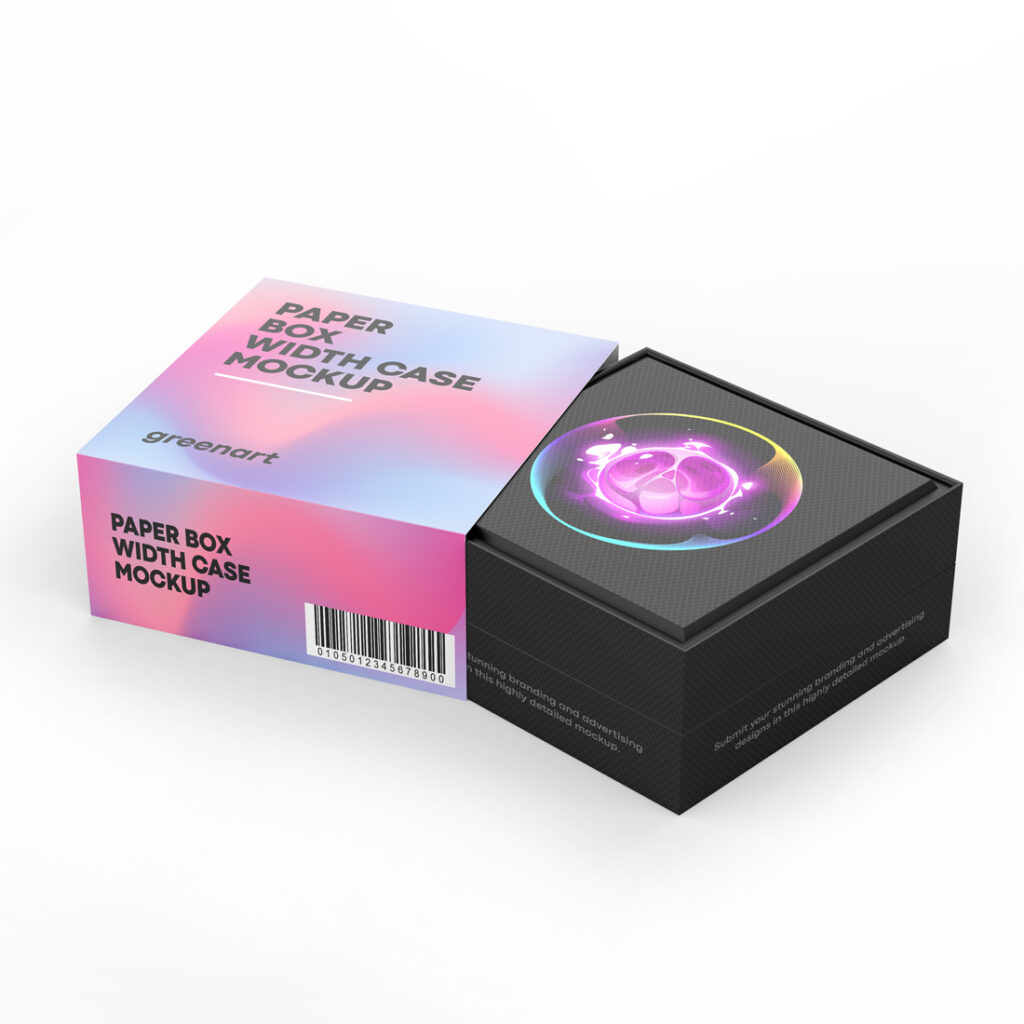 Case In Box Mockup - MasterBundles