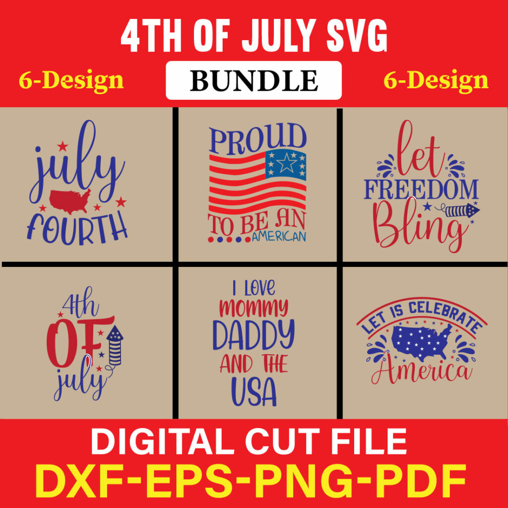 4th of July SVG Bundle, July 4th SVG, Fourth of July SVG Vol-01 ...