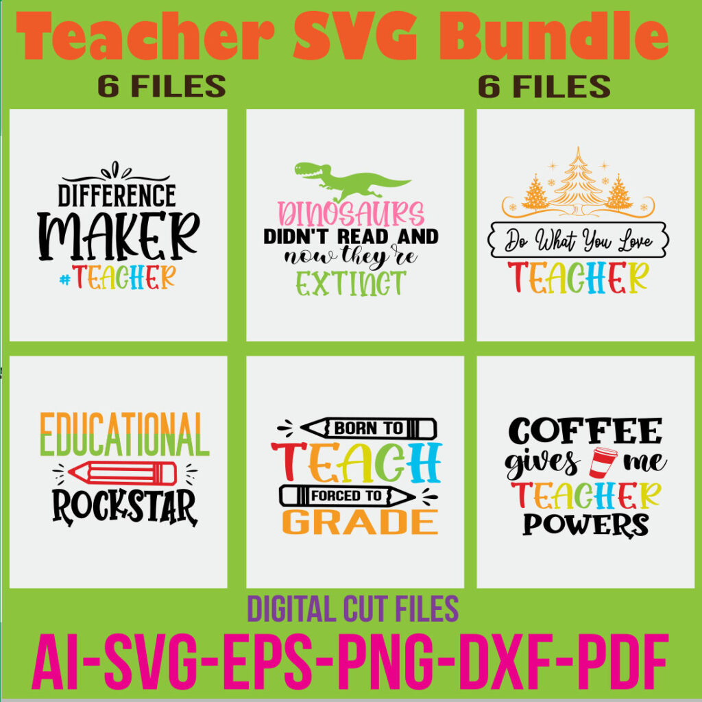 Teacher SVG Bundle - MasterBundles