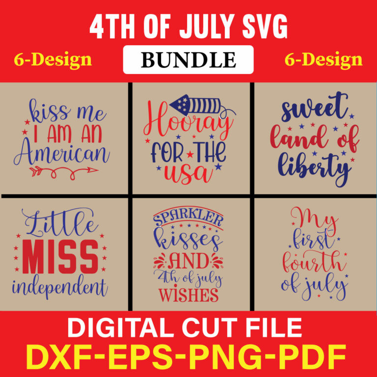 4th of July SVG Bundle, July 4th SVG, Fourth of July SVG Vol-03 ...