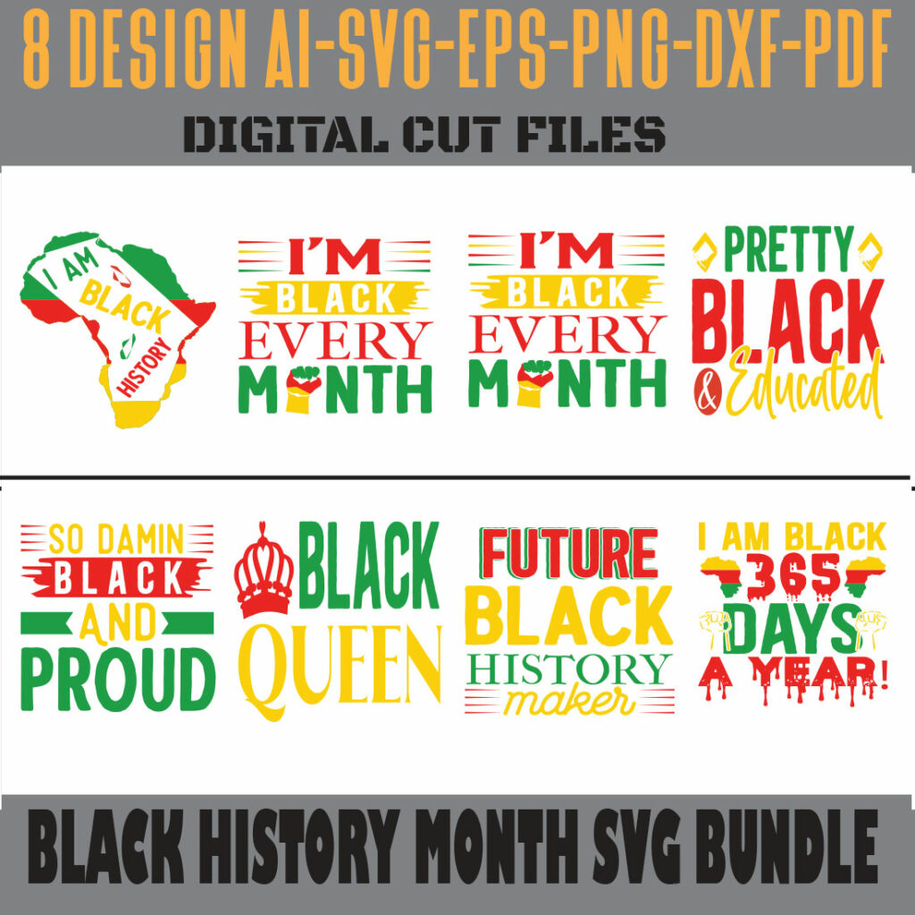 Black History Month Svg Bundle - MasterBundles