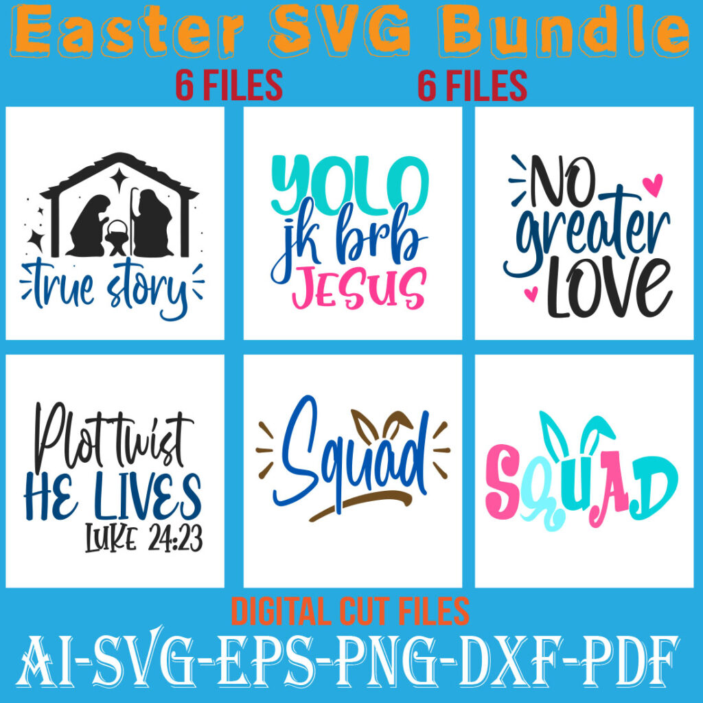 Big Easter SVG Bundle - MasterBundles