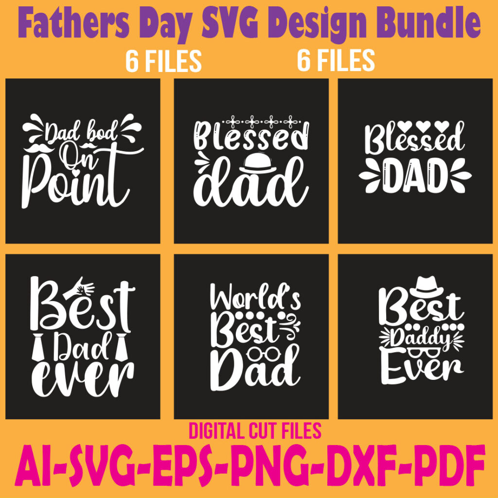 Fathers Day SVG Design Bundle - MasterBundles