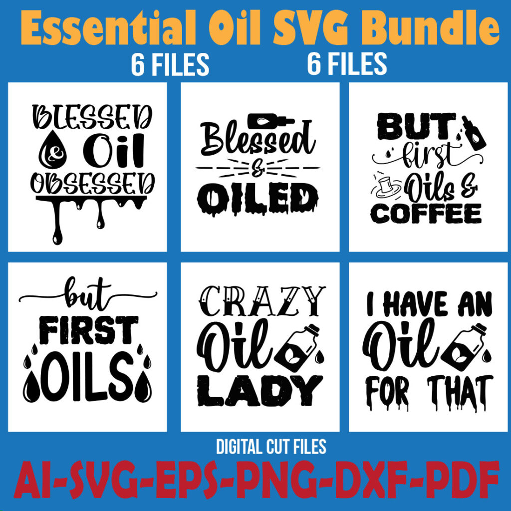 Essential Oil SVG Bundle - MasterBundles