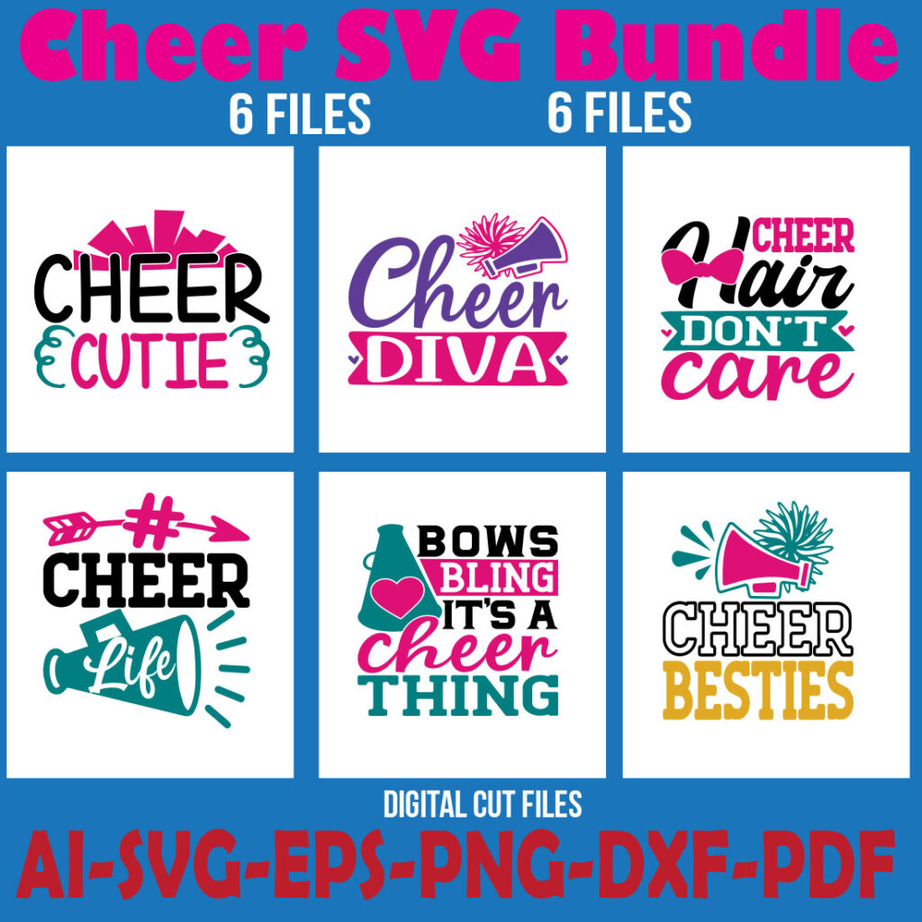 Cheer SVG Bundle - MasterBundles