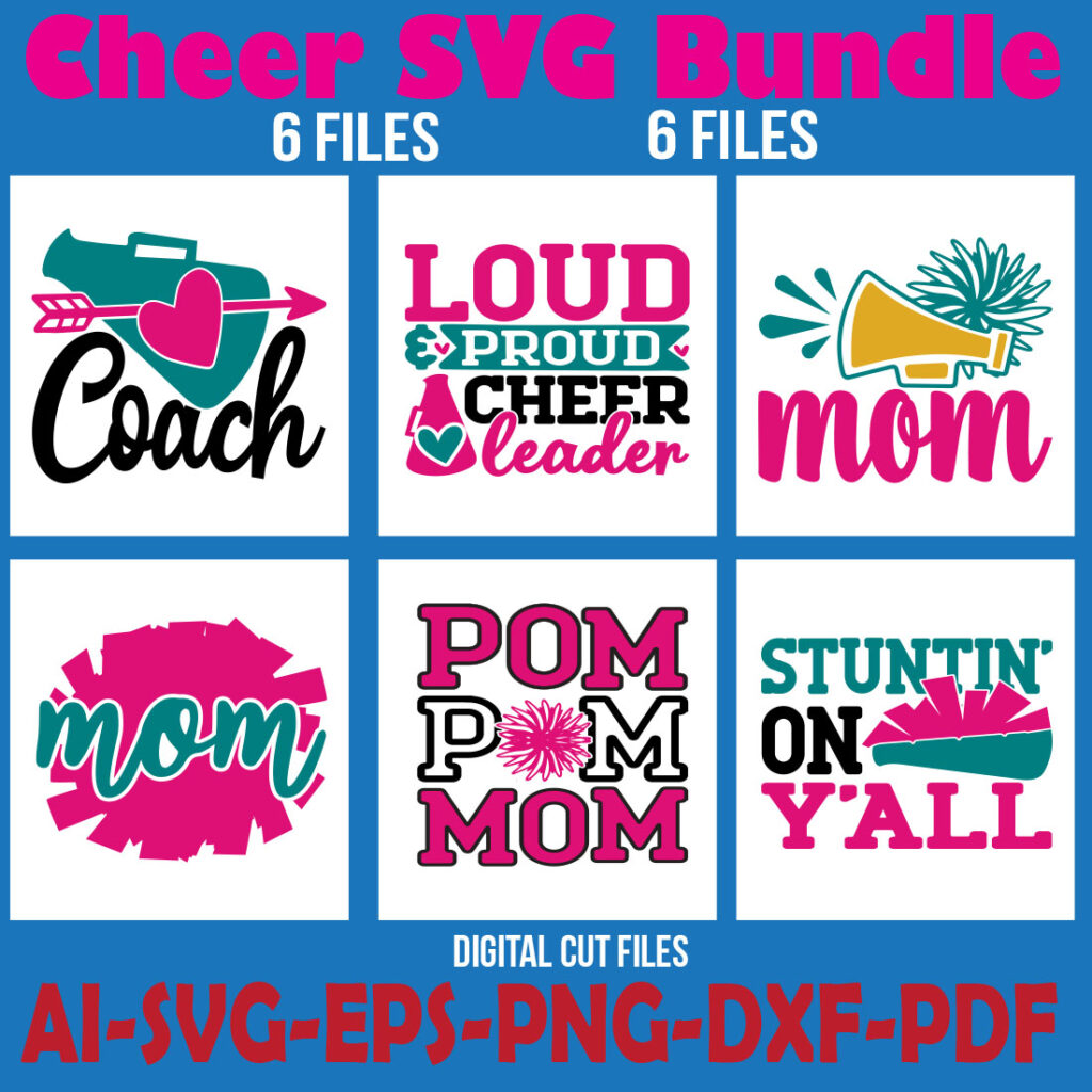 Cheer SVG Bundle - MasterBundles