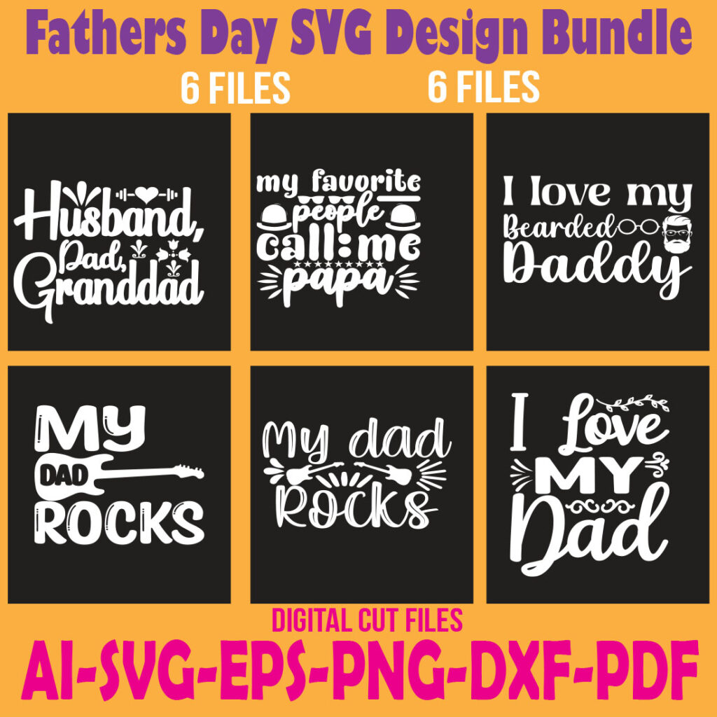 Fathers Day SVG Design Bundle - MasterBundles