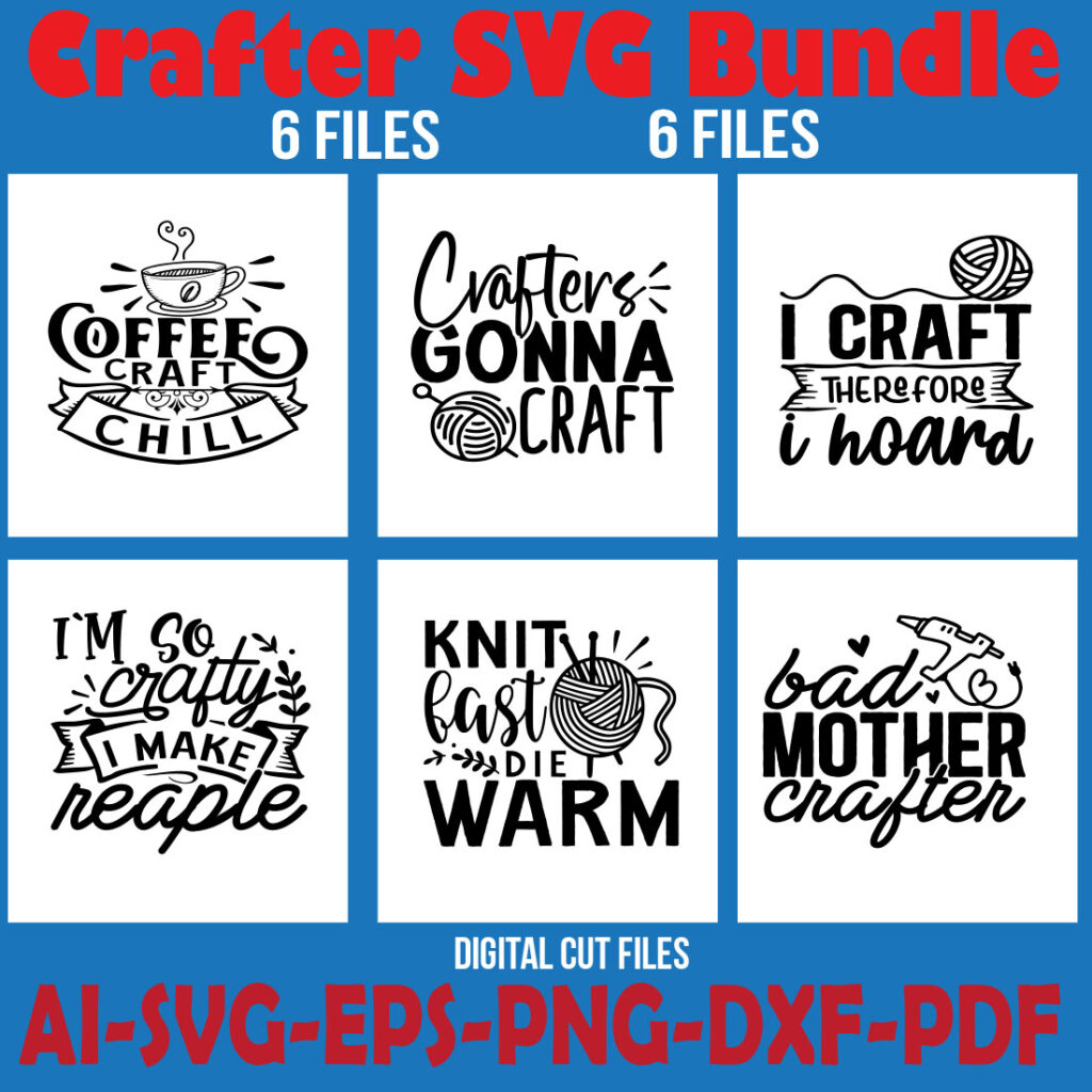 Crafter SVG Bundle – MasterBundles