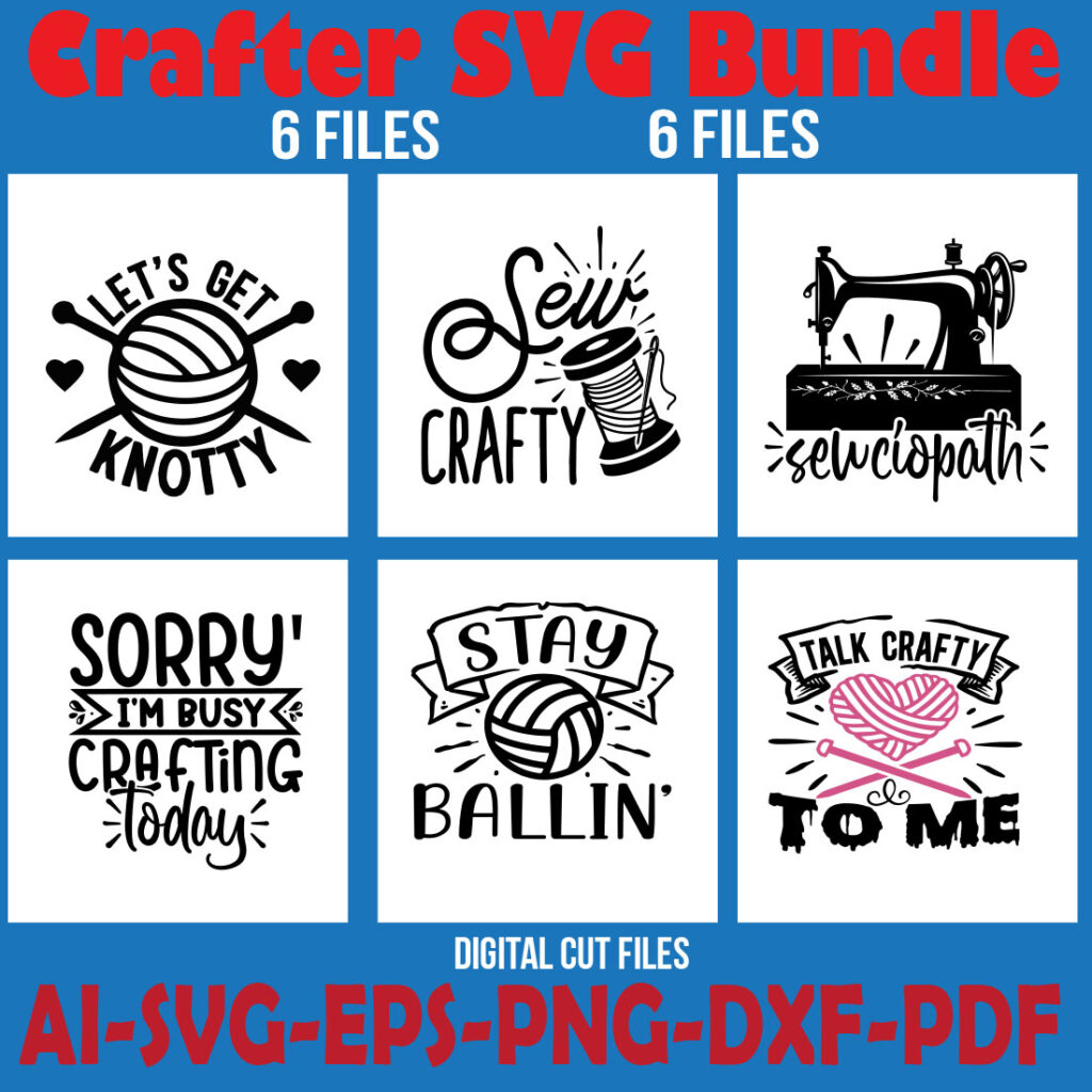 Crafter SVG Bundle - MasterBundles