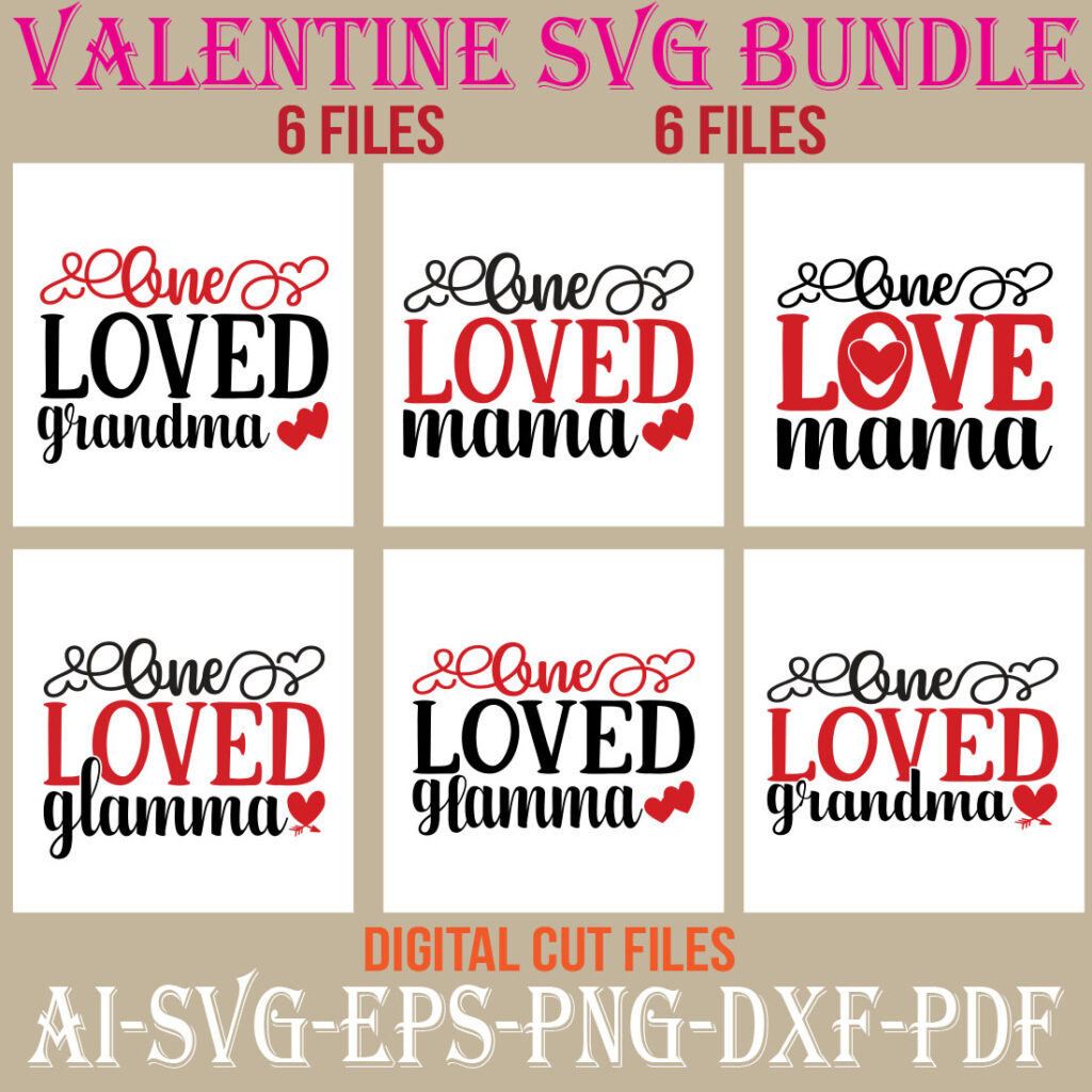 Valentine SVG Bundle - MasterBundles