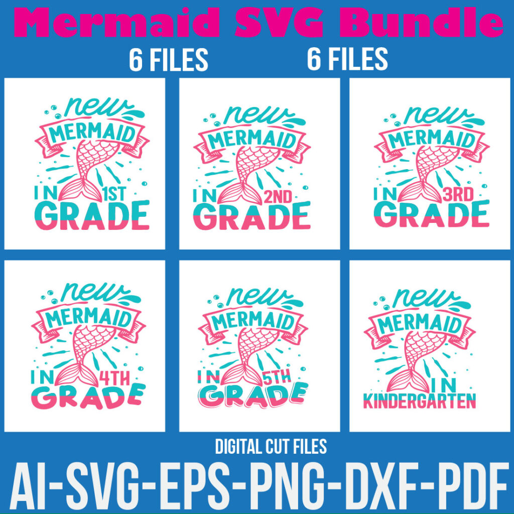 Mermaid SVG Bundle - MasterBundles