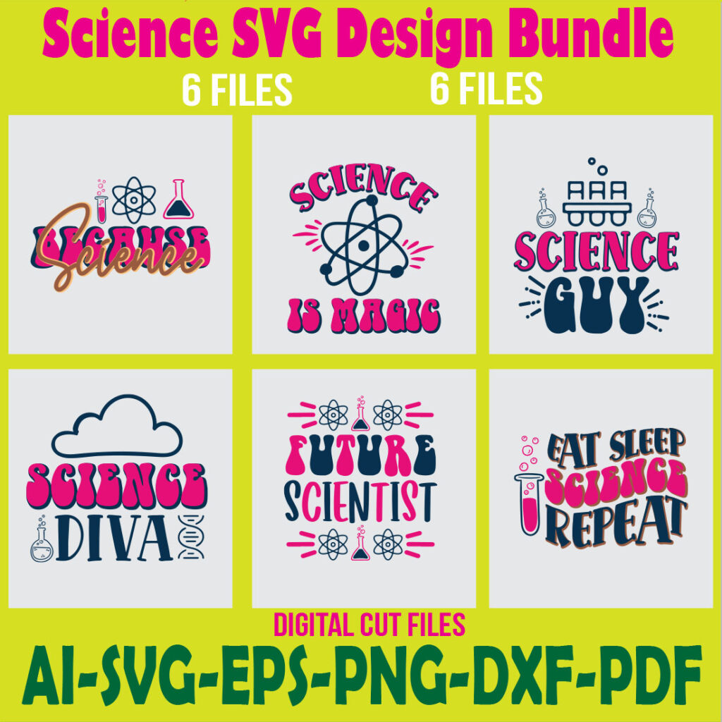 Science SVG Design Set - MasterBundles
