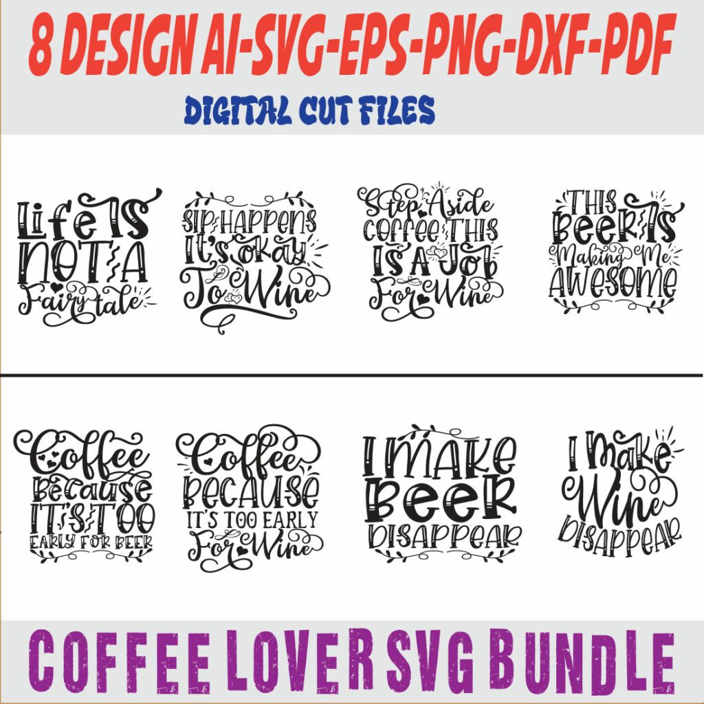 Coffee Lover SVG Bundle - MasterBundles