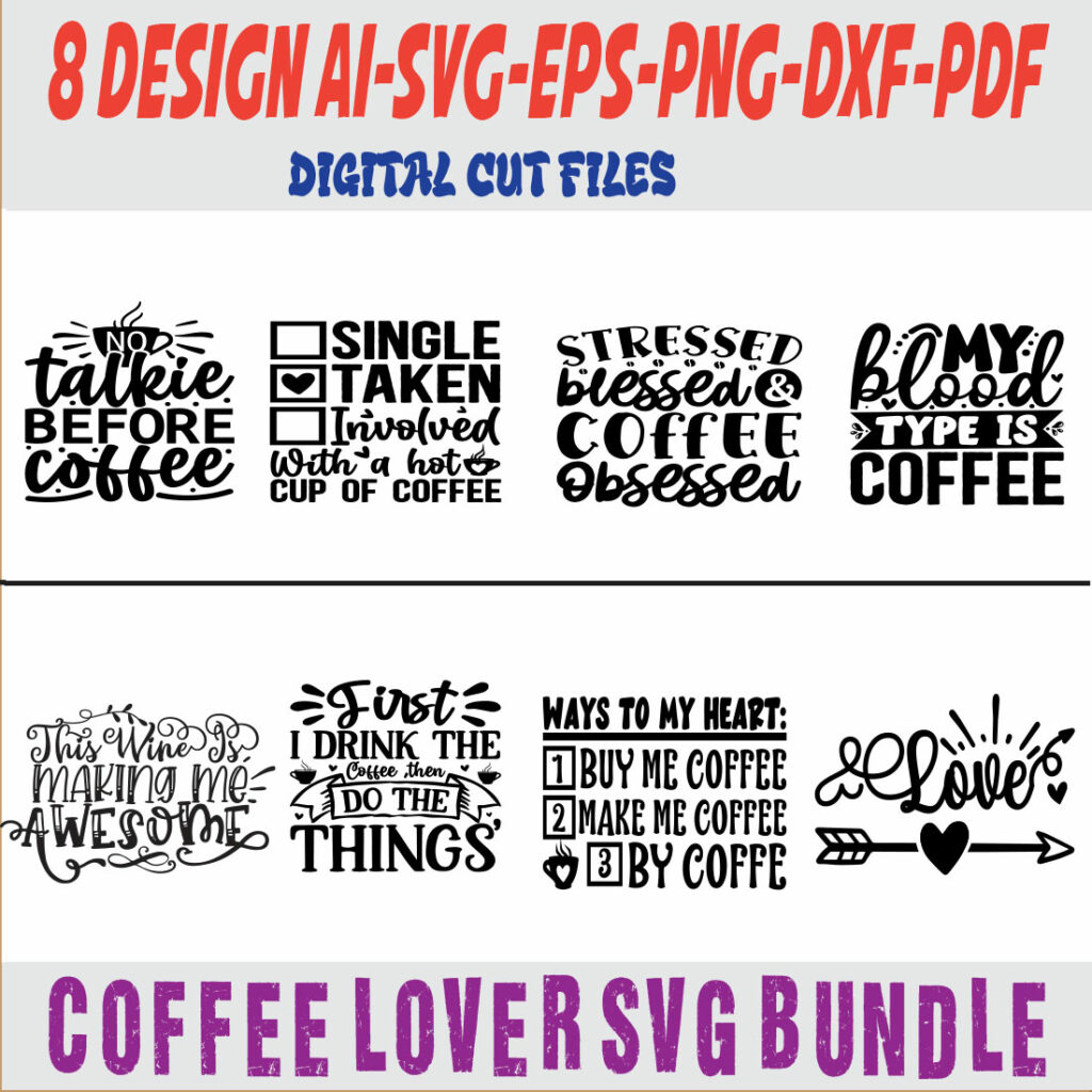 Coffee Lover SVG Bundle - MasterBundles