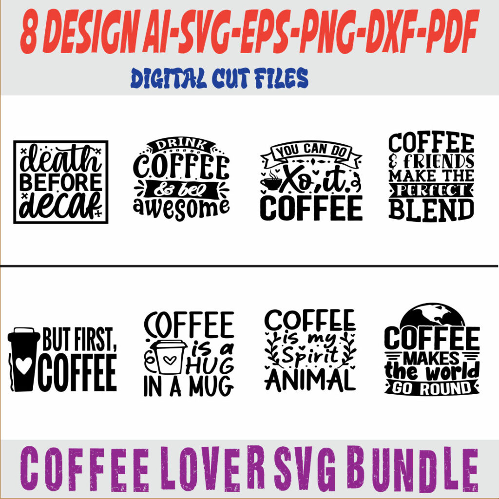 Coffee Lover SVG Bundle - MasterBundles