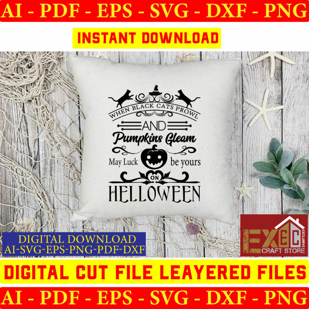 Vintage Halloween Sign SVG Bundle, Halloween bundle svg, Primitive ...