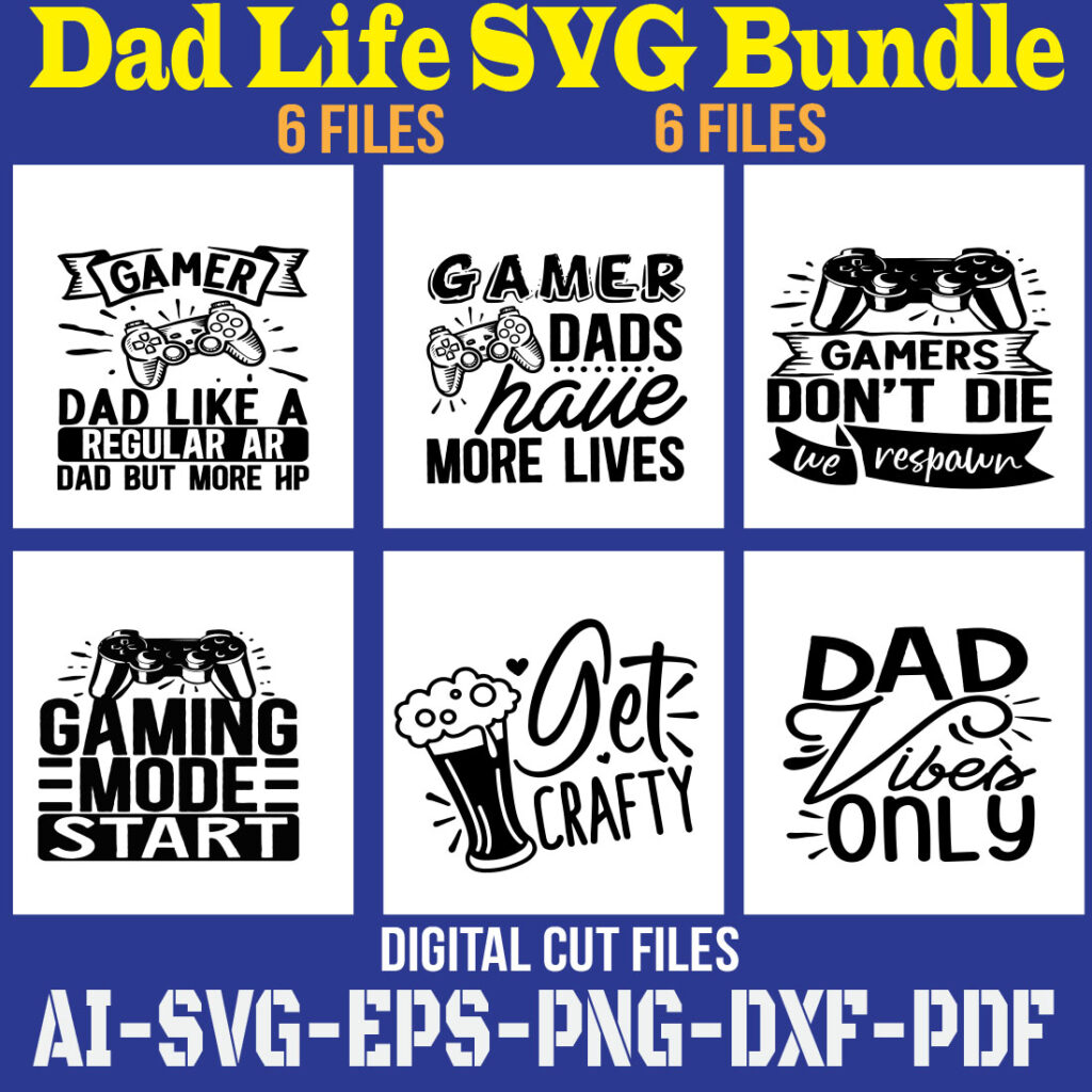 Dad Life SVG Bundle - MasterBundles