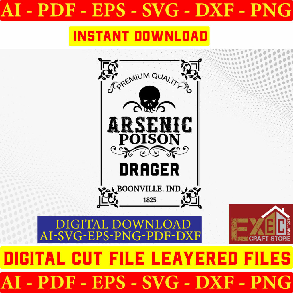 Halloween Bottle Labels svg png, Transparent Labels, Witch's Brew ...