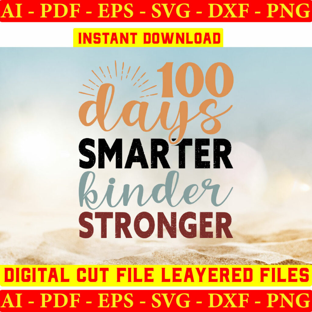 100 Days Of School T-shirt Design Bundle - MasterBundles