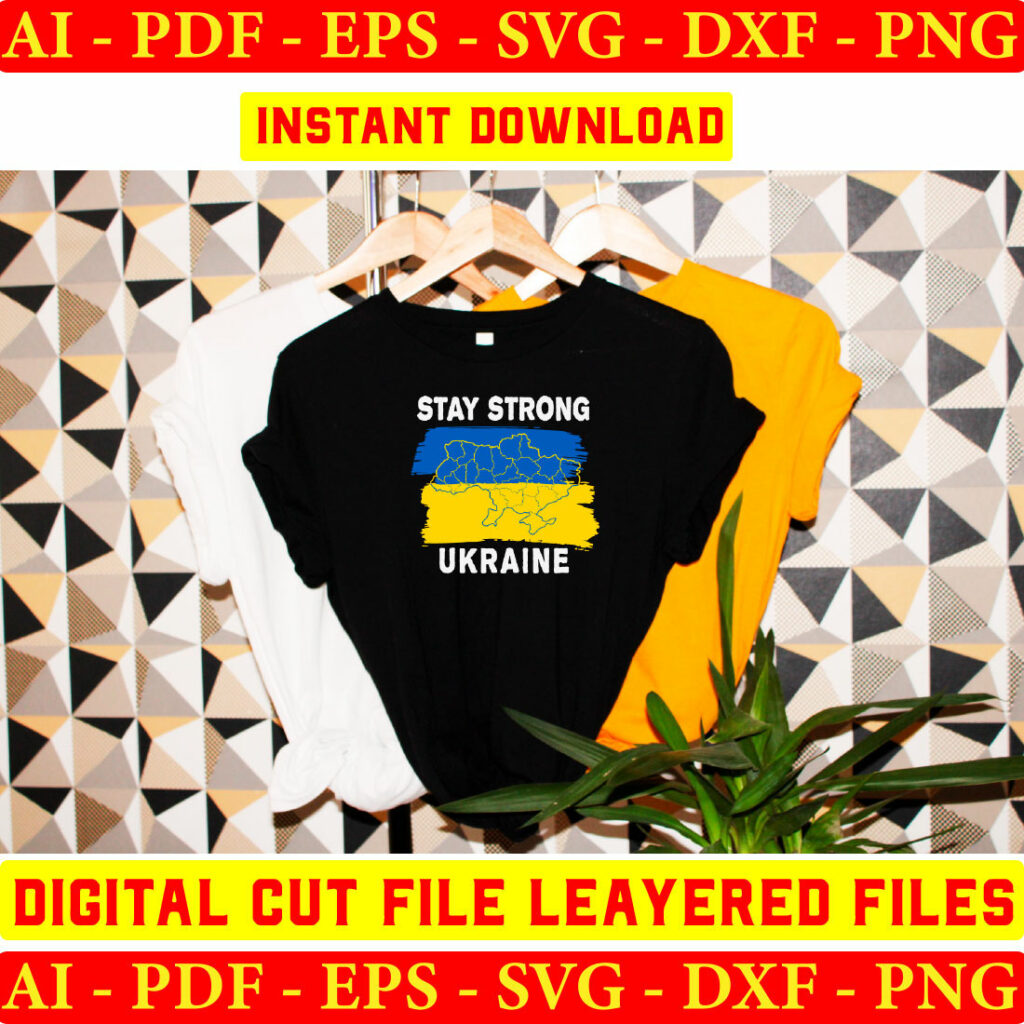 Stand with Ukraine Design Bundle - MasterBundles