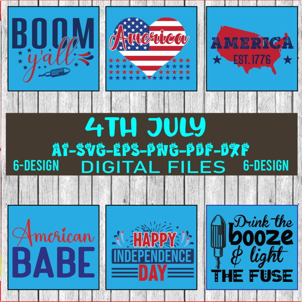 4th July SVG Bundle, 4th Of July Bundle Svg, Clipart Svg File for ...