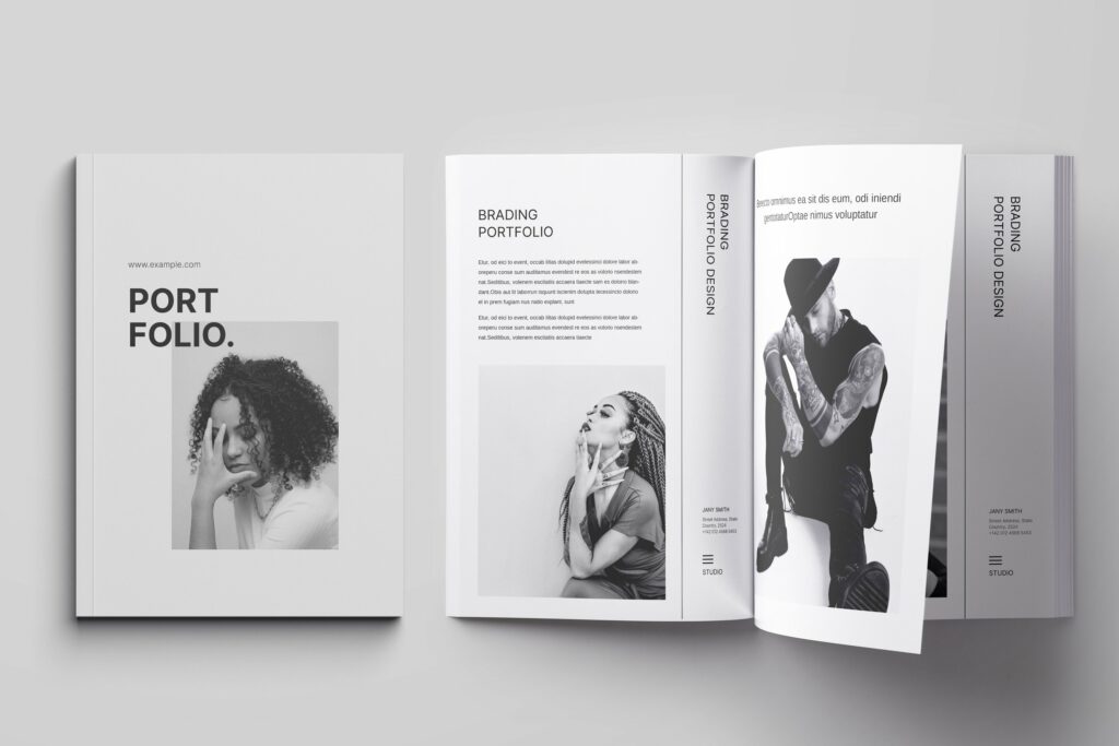 Modern Portfolio Template – MasterBundles