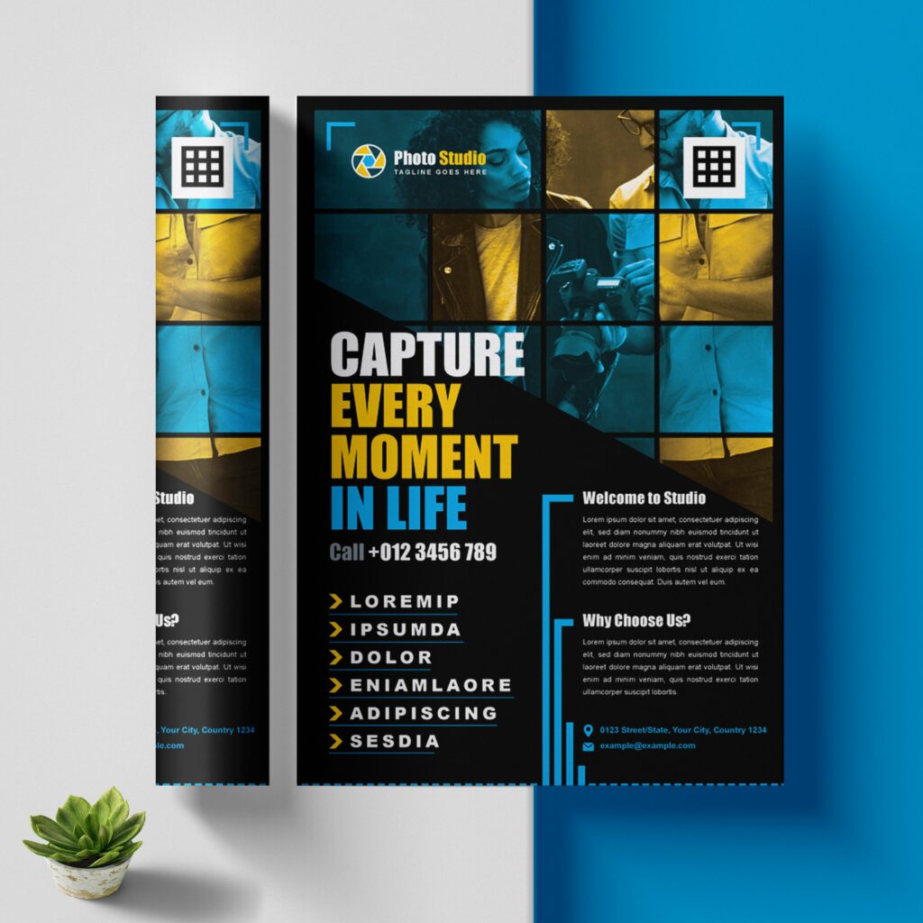 Corporate Photo Flyer Template – MasterBundles