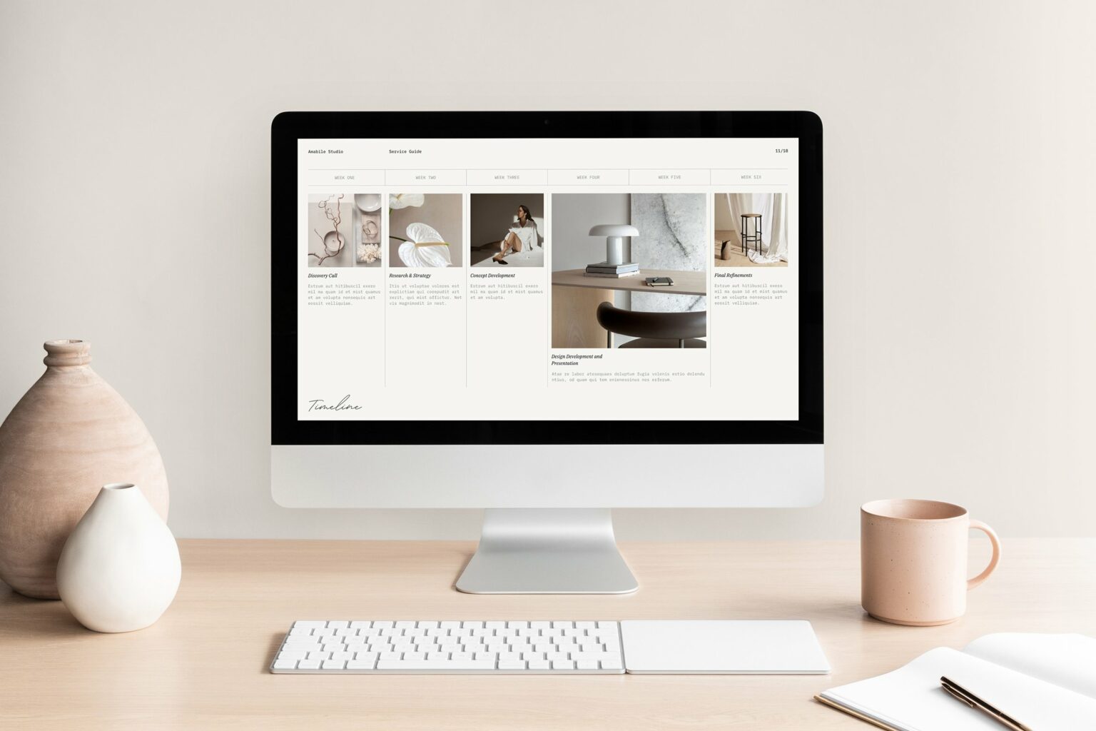 Service Guide Template for Canva – MasterBundles