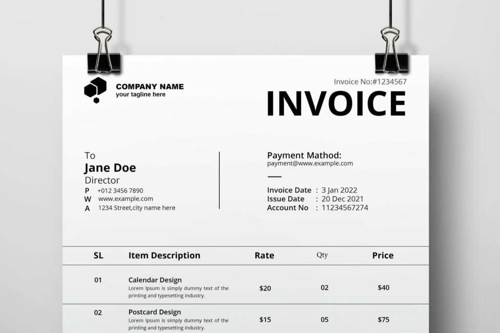 New Invoice 2022 – MasterBundles