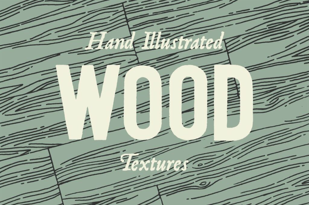 3 Wood Line Patterns - By hand – MasterBundles
