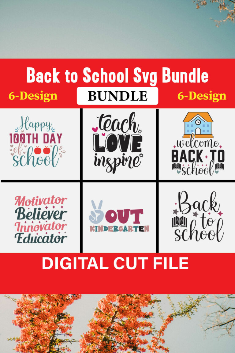 Back to School Svg Bundle SVG Bundle Vol-01 - MasterBundles